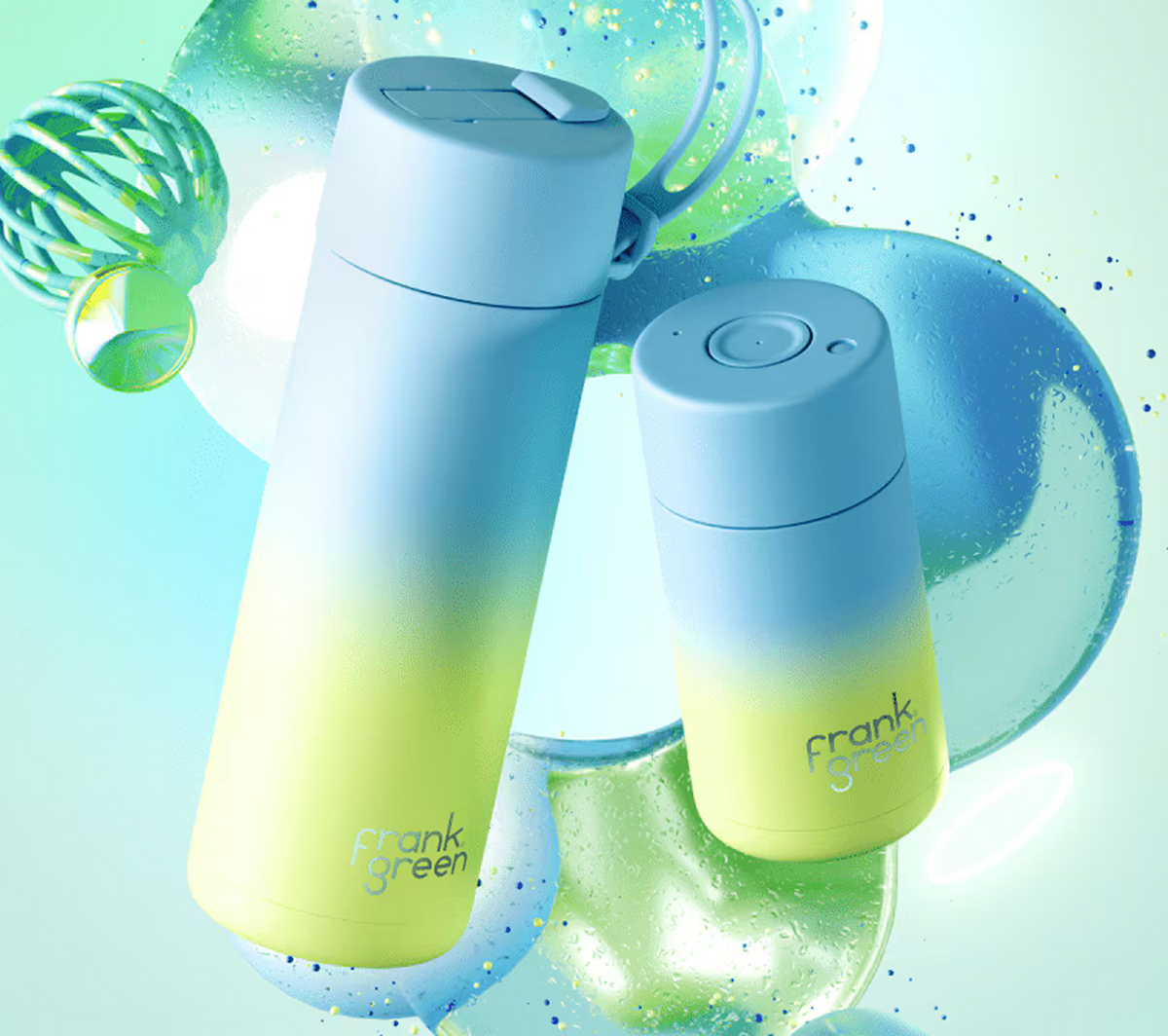 Reusable cups and bottles, stainless steel cups. – frank green UK